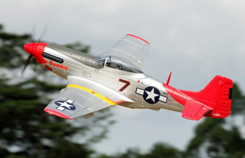 FMS P-51D 1700MM RED TAIL PNP